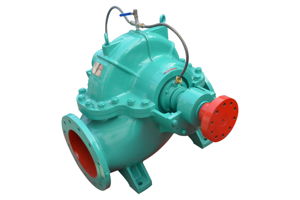 single stage double suction split-case spiral centrifugal pump