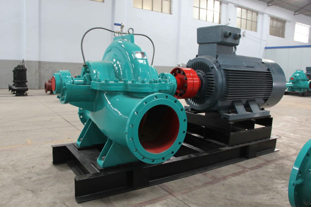 single stage double suction axially split diesel engine pump